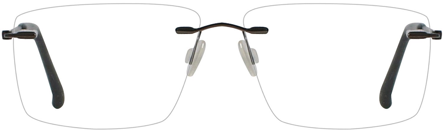 Rimless Titanium Eyeglasses 151273-c